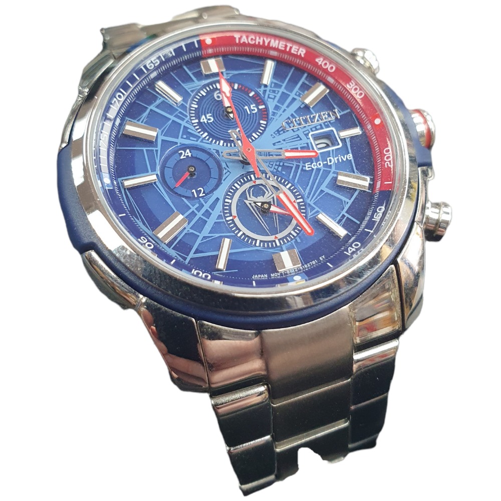 Pre-owned Citizen x Marvel Spider-man Eco-Drive - Own4Less
